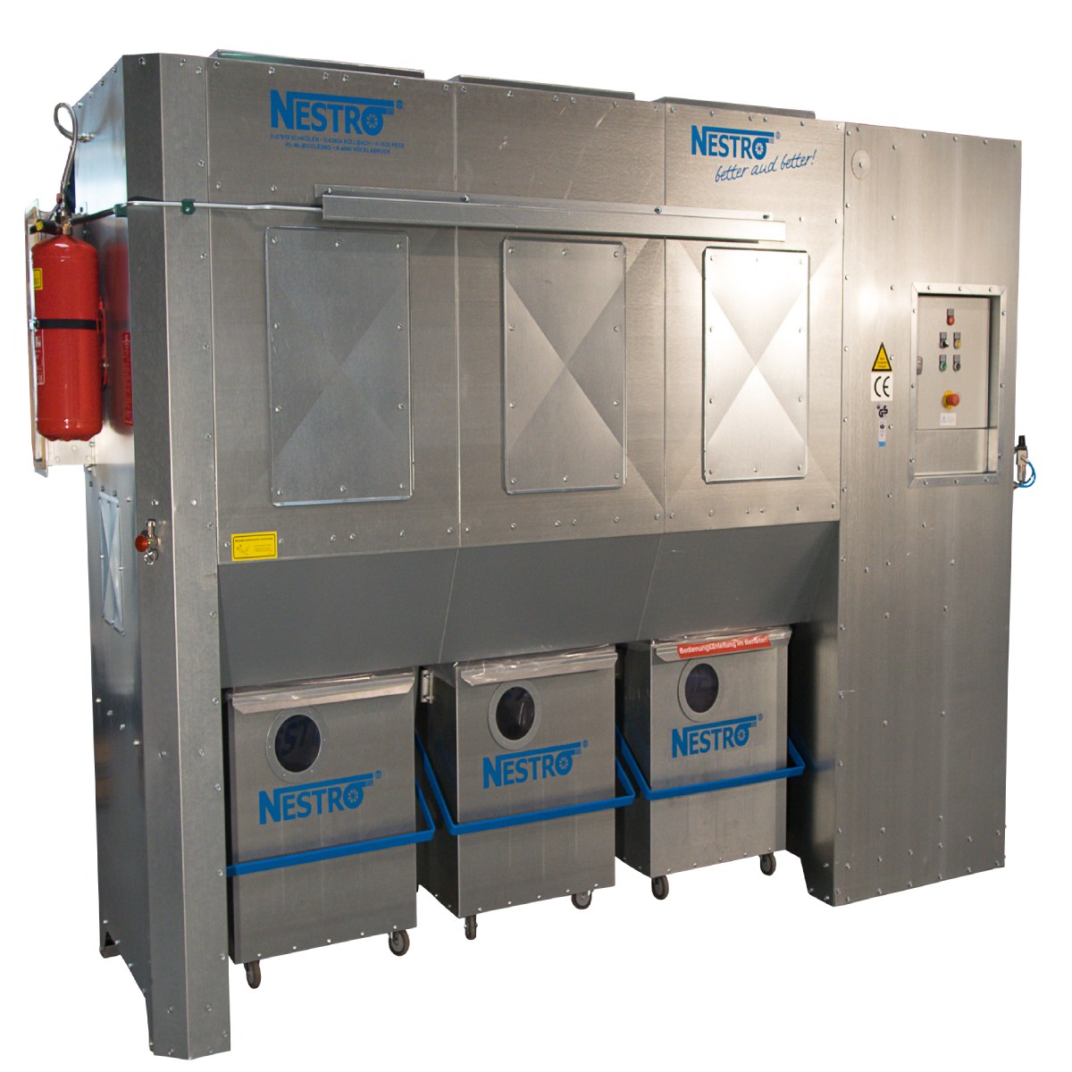 2. Puru- ja pölysuodattimet sisätiloihin NESTRO NE-sarja - Techlink